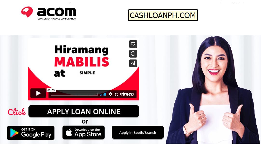 AcomPH: Low Interest CASH LOAN for Philippine employees, Monthly ...