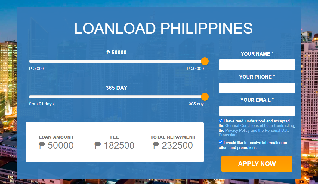 LoanLoad PH: Personal Loans Online up to PHP 50 000 - Cash Loans Online ...