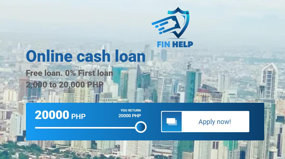 Fin Help Cash Loan: Apply Online Loan From 2,000 to 20,000 PHP - Cash ...