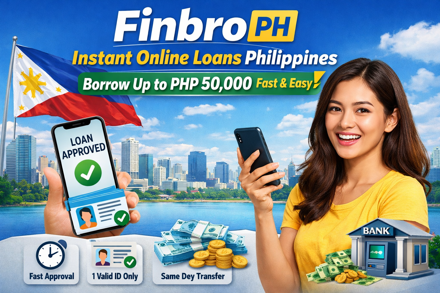 Finbro PH: Instant Online Loans in the Philippines – Borrow Up to PHP ...