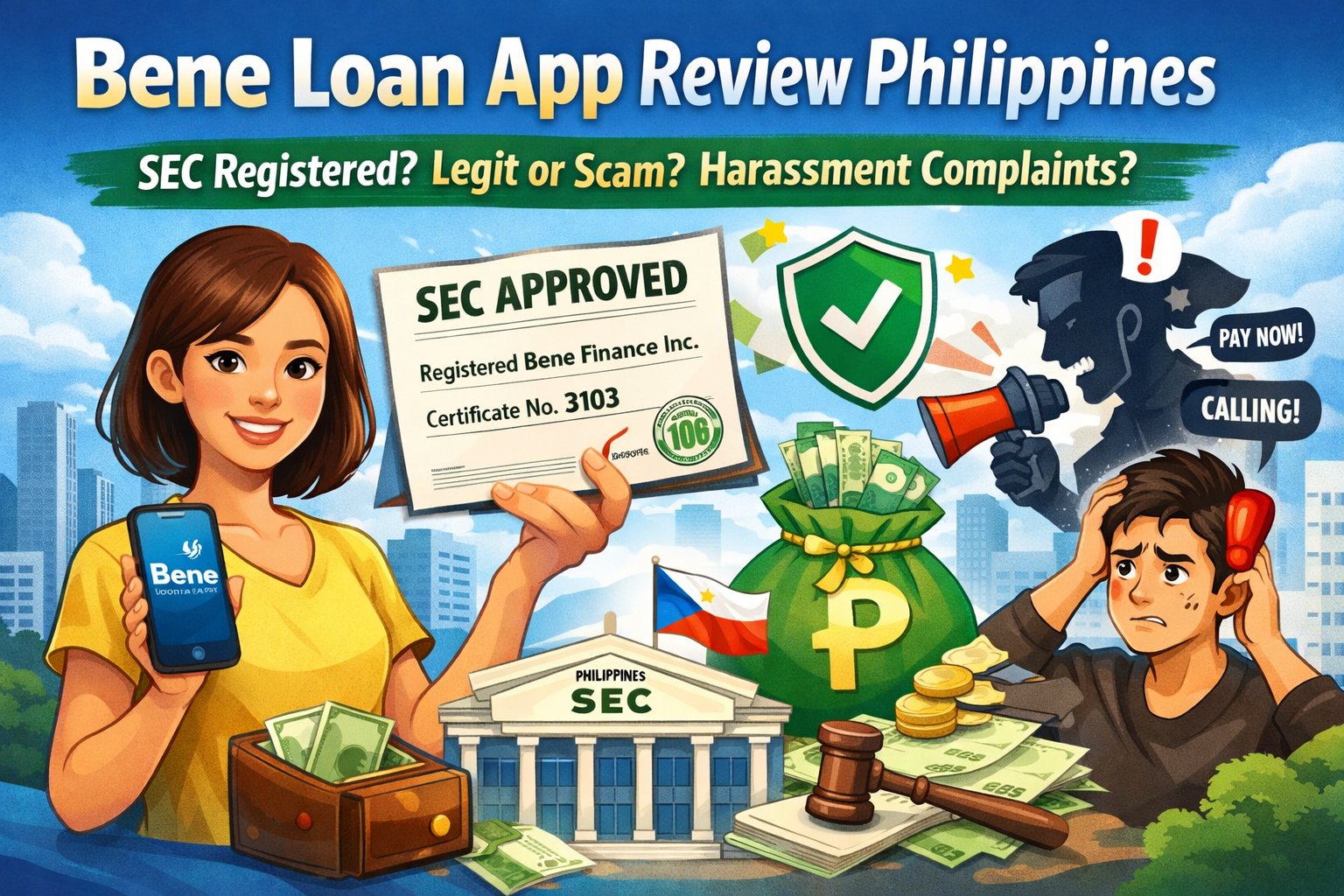 Bene Loan App Review in the Philippines: SEC Registration, Legitimacy ...